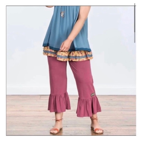 Matilda Jane | Pants & Jumpsuits | Matilda Jane Rose Crop Flare Pants ...